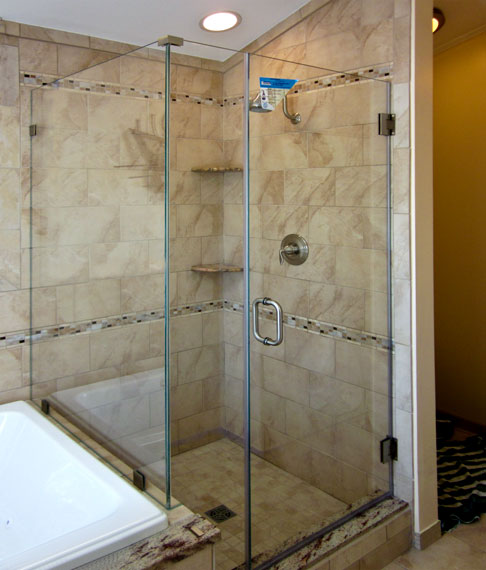 Corner Showers Dulles Glass